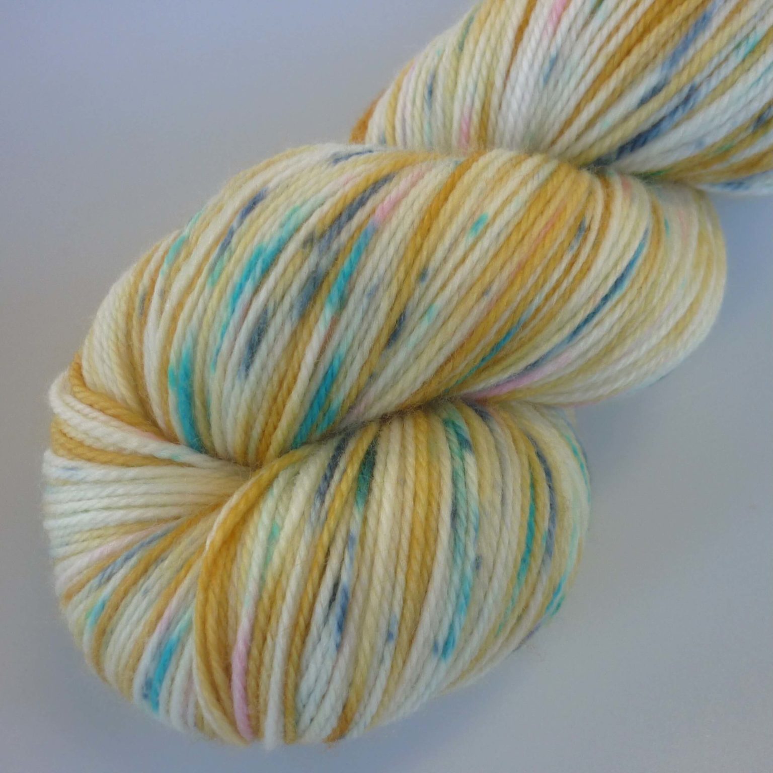 Sitting Pretty - Lattice Sock - Hand Dyed Yarn - Passioned Flower