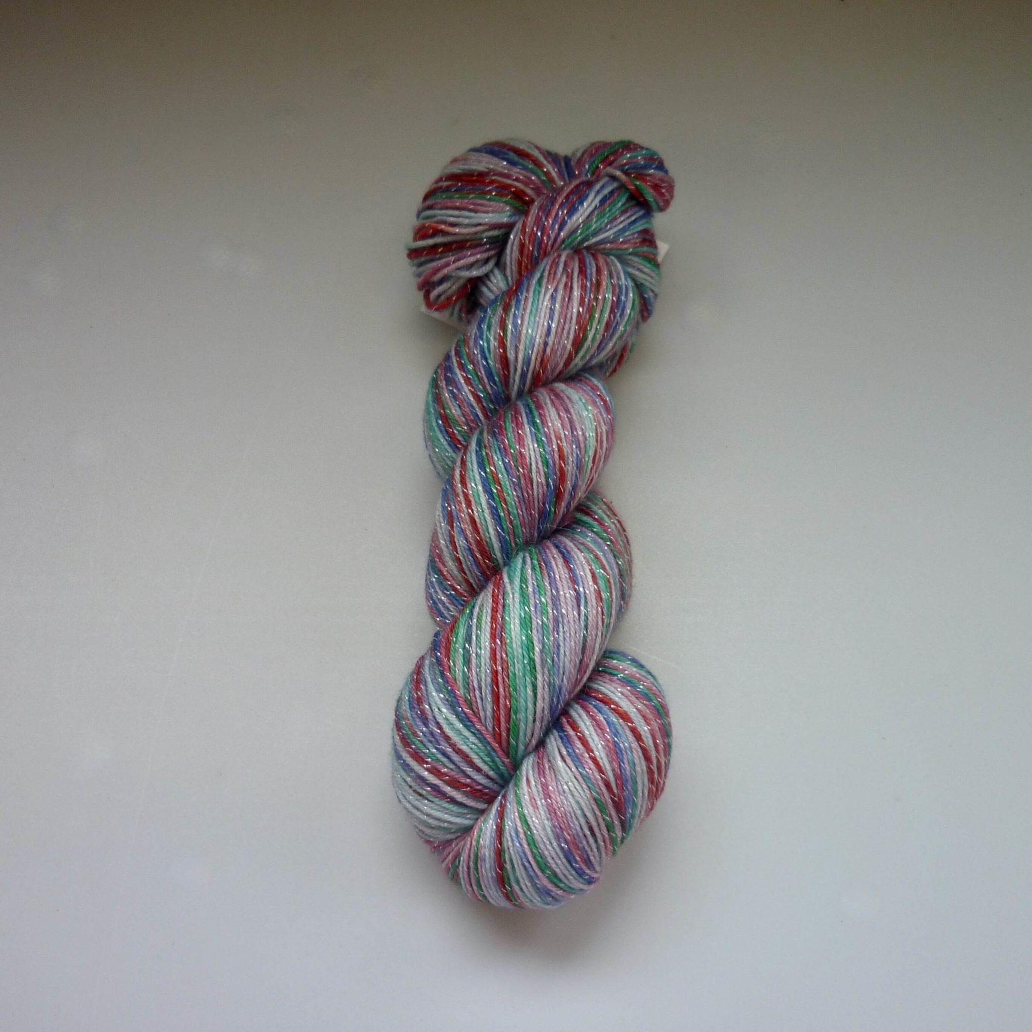 Passioned Flower Hand Dyed Yarn - DK Yarn (8ply)